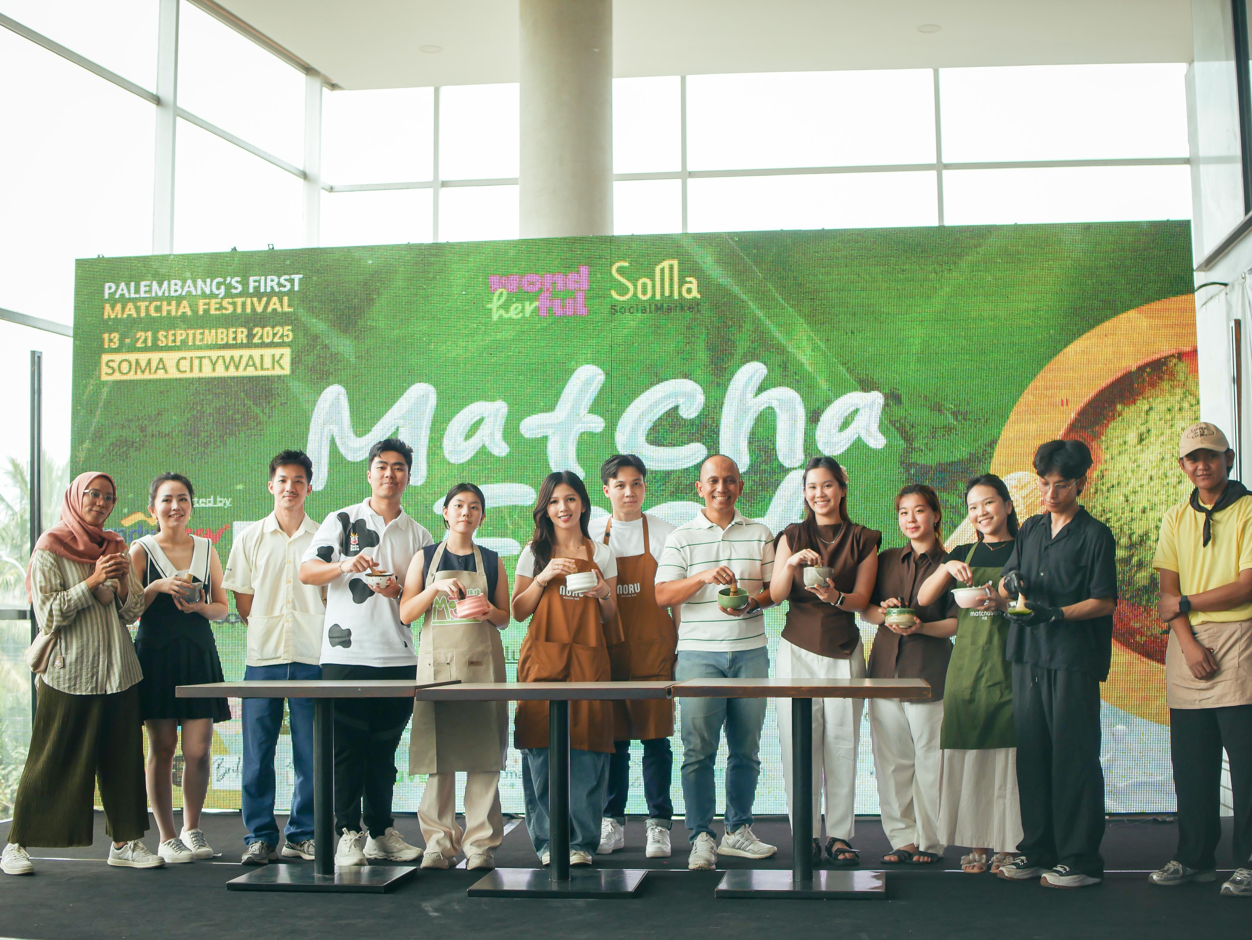 Palembang Matcha Fest 2025, Rasakan Sensasi Kuliner Unik, dari Gelato ...