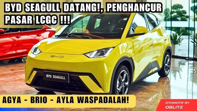 Spesifikasi dan Bocoran Harga BYD Seagull, Mobil Listrik Mungil yang Siap Guncang Pasar Indonesia!