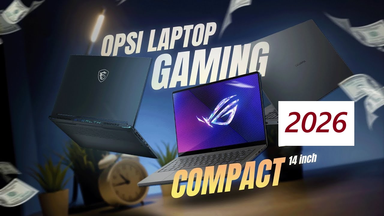 Pilihan 7 Laptop Gaming COMPACT 14 Inch Awal Tahun 2026, Era Baru ...