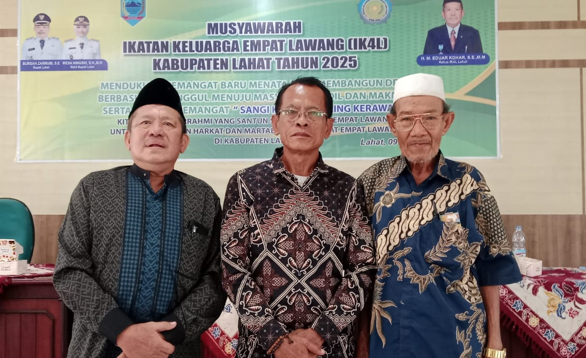 RESMI! Memet Terpilih Aklamasi Jabat Ketua IK4L Lahat Periode 2025-2030 ...