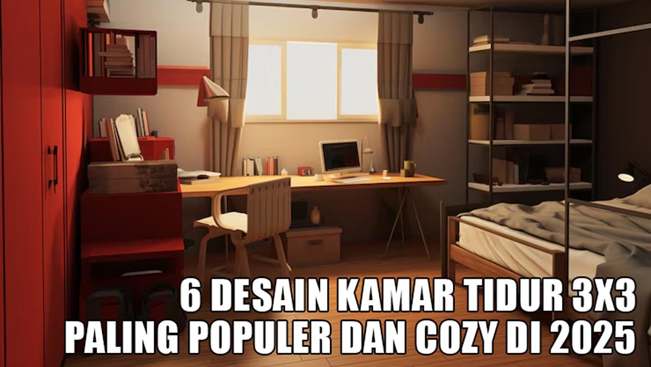 6 Desain Kamar Tidur 3x3 Paling Populer dan Cozy di 2025, Bikin Kamar ...