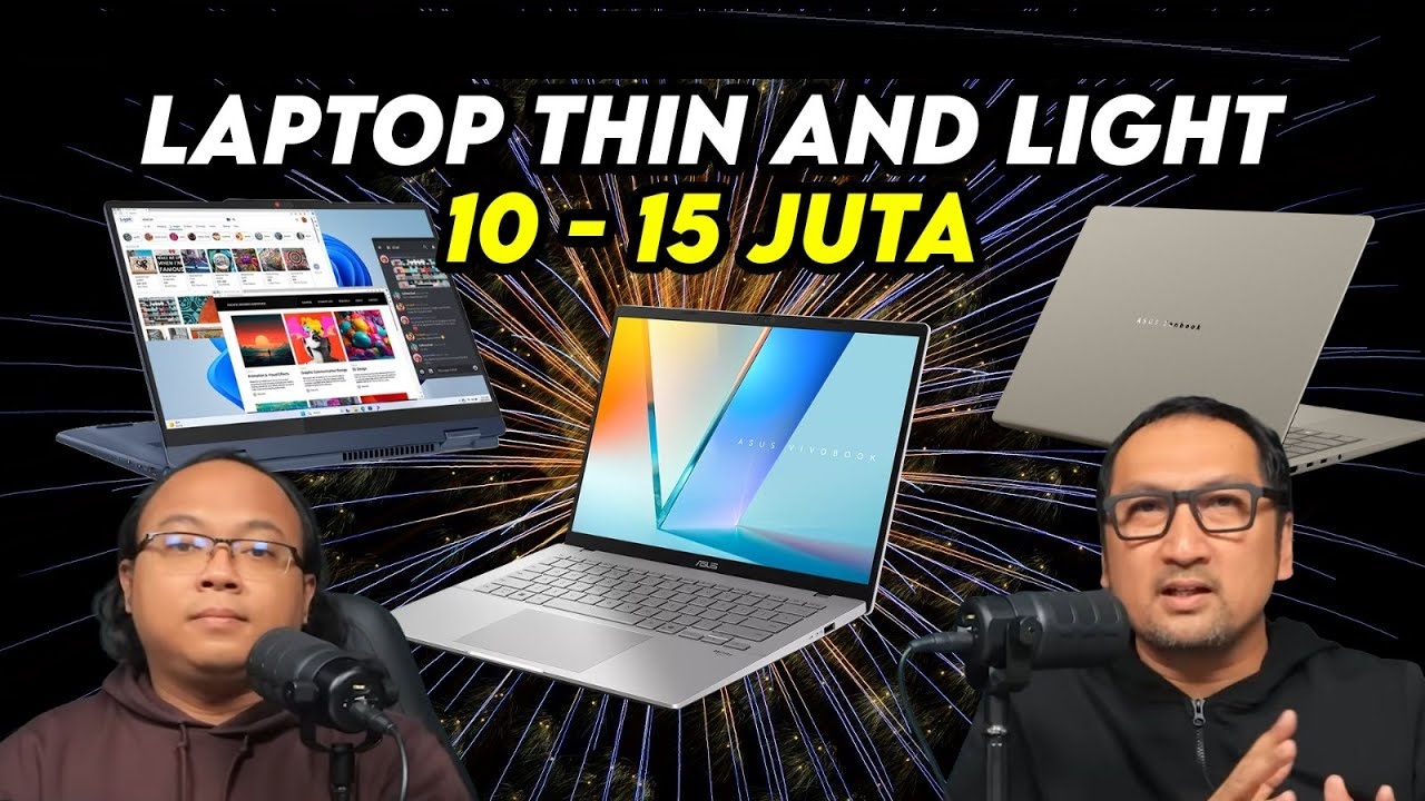 Paling Worth It! 7 Rekomendasi Laptop Tipis dan Ringan di Harga 10-15 ...