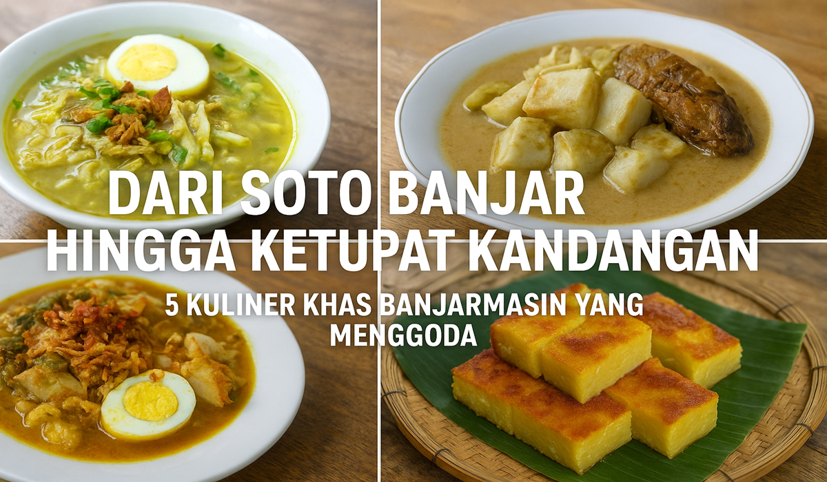 Dari Soto Banjar hingga Ketupat Kandangan: 5 Kuliner Khas Banjarmasin ...