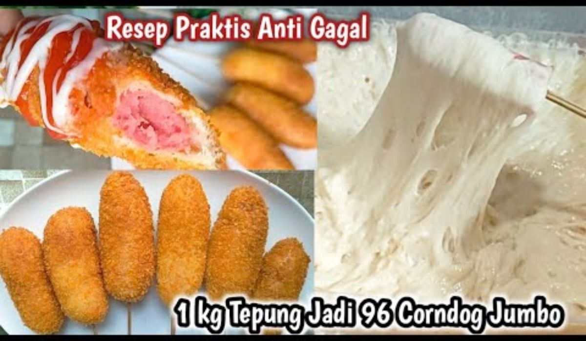 Anti Gagal! Begini Cara Mudah Membuat Corn Dog Mozzarella, Street Food ...