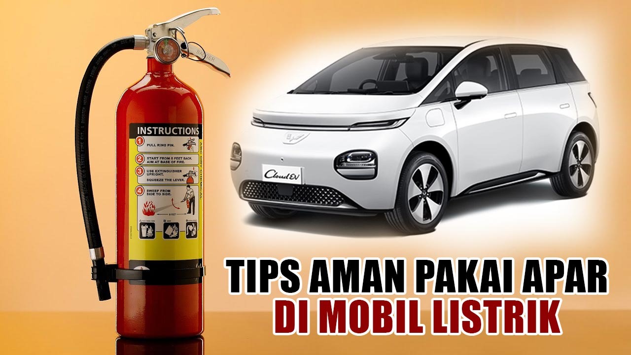 Jangan Panik! Ini Tips Aman Menggunakan APAR di Mobil Listrik Saat Terjadi Korsleting atau Overheat