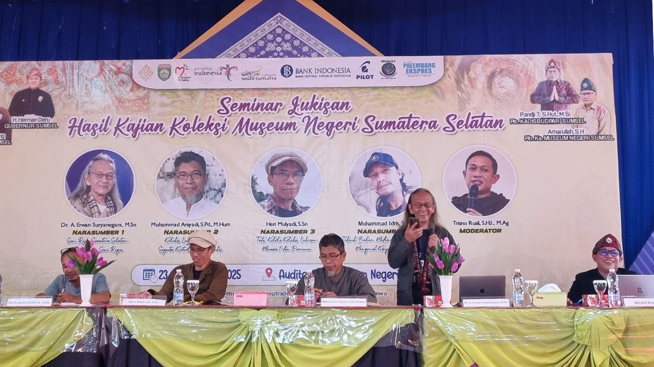 Seniman Ini Ungkap Seni Rupa Sudah Sejak Pra Sejarah, Buktinya Ada di Lahat