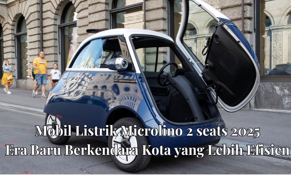 Mobil Listrik Microlino 2 seats 2025, Era Baru Berkendara Kota yang ...