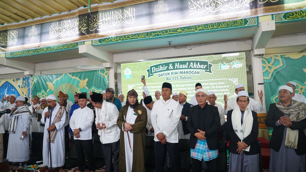 Dzikir dan Haul Akbar Datuk Kiai Marogan Ke-125, Ada PJU Kodam II ...