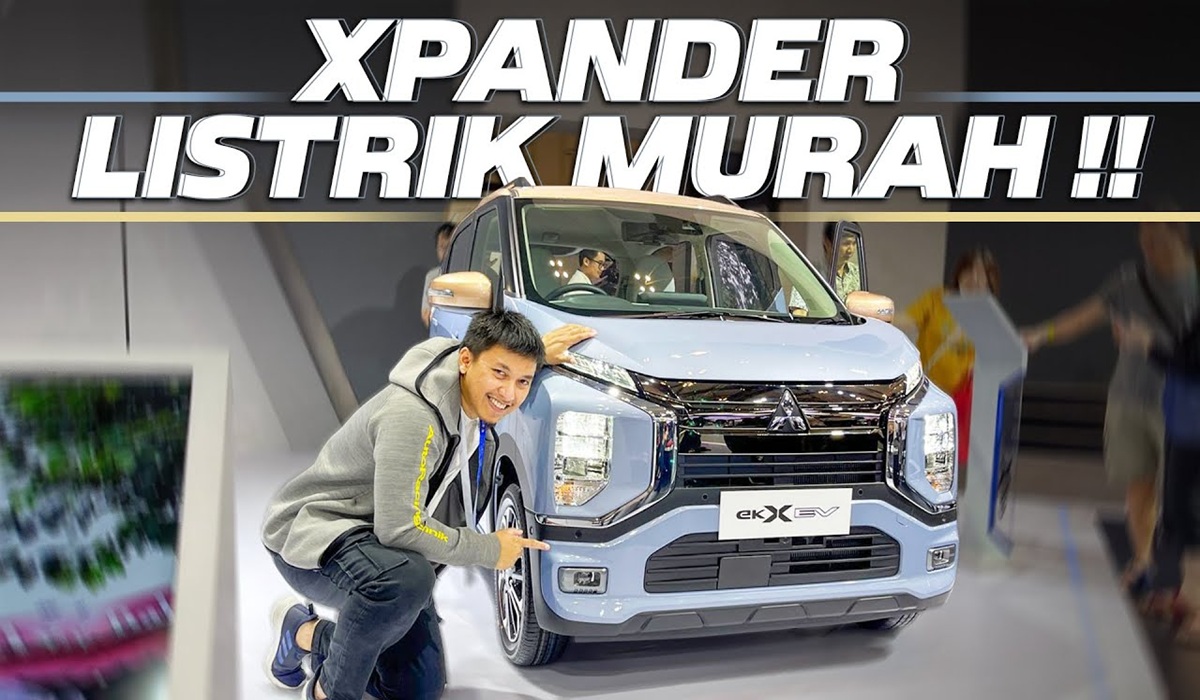 XPANDER Listrik Mini! Mitsubishi EKX EV, Mobil Listrik Mini yang Cocok ...
