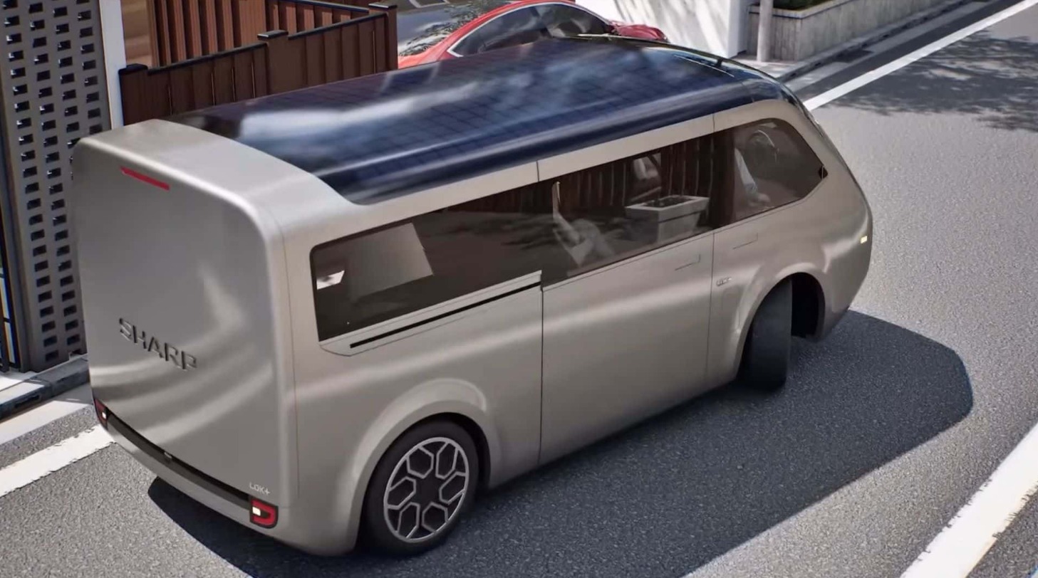 Sharp LDK+, Mobil Listrik Futuristik dengan Fitur Seperti Peralatan Rumah Tangga