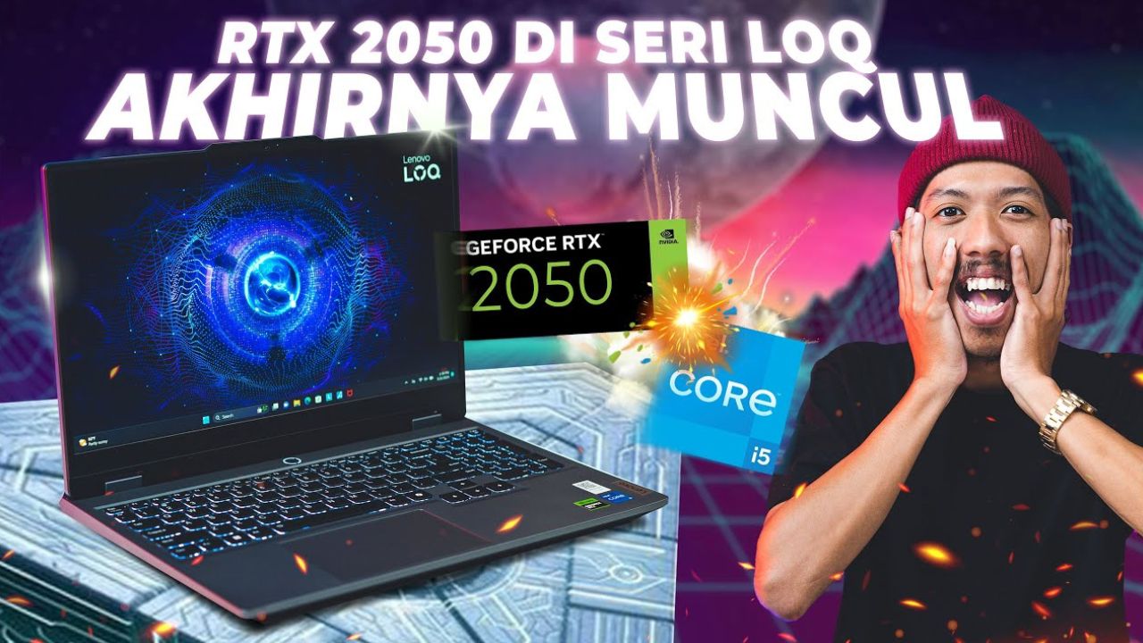 TOP Laptop Gaming Lenovo Terbaik 2025 dengan GPU RTX Mulai 9 Jutaan Saja!