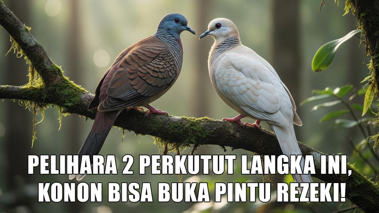 Mau Jadi Sultan Kaya Raya? Pelihara 2 Perkutut Langka Ini, Konon Bisa ...