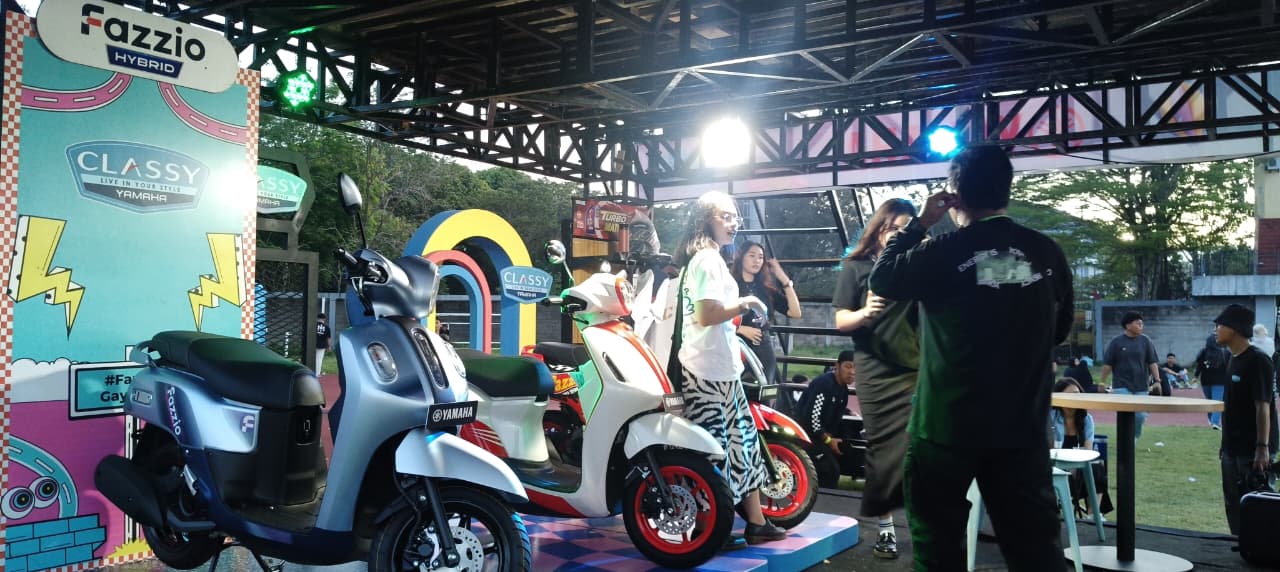 Bikin Konser Makin Bergaya, Yamaha Thamrin Hadirkan Deretan Motor ...