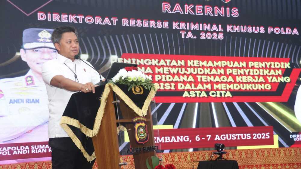 Ini Pesan dan Motivasi Dirreskrimsus pada Rakernis Fungsi Teknis Reskrimsus
