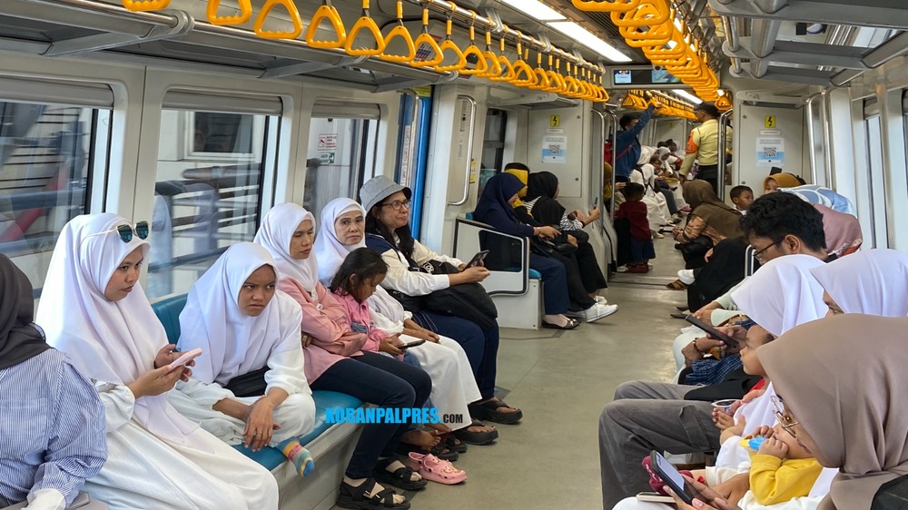 Lebih 343 Ribu Penumpang Gunakan LRT Sumsel di Masa Angkutan Lebaran ...