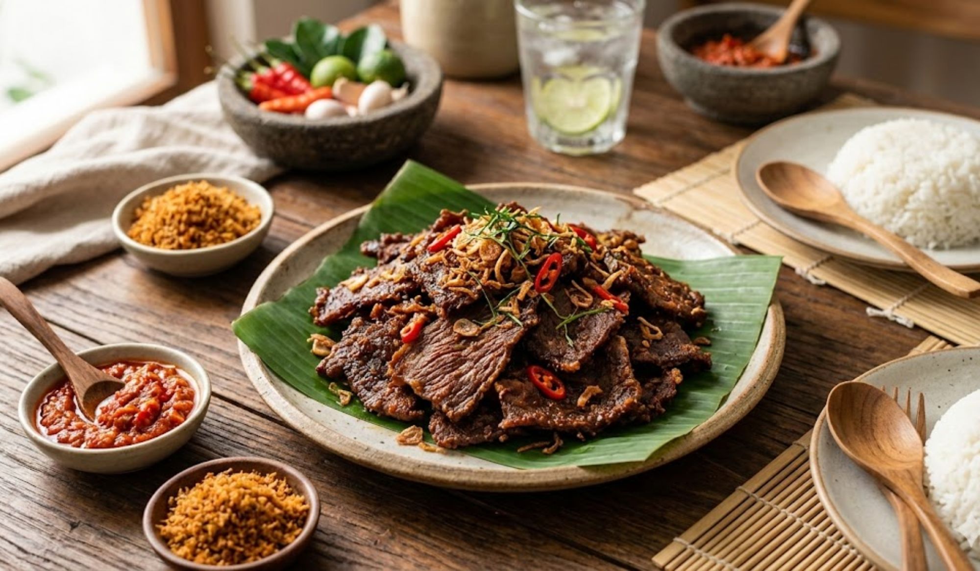 Menu Buka Puasa Hari Ini Bikin Nambah! Dendeng Sapi Empuk dan Garing ...