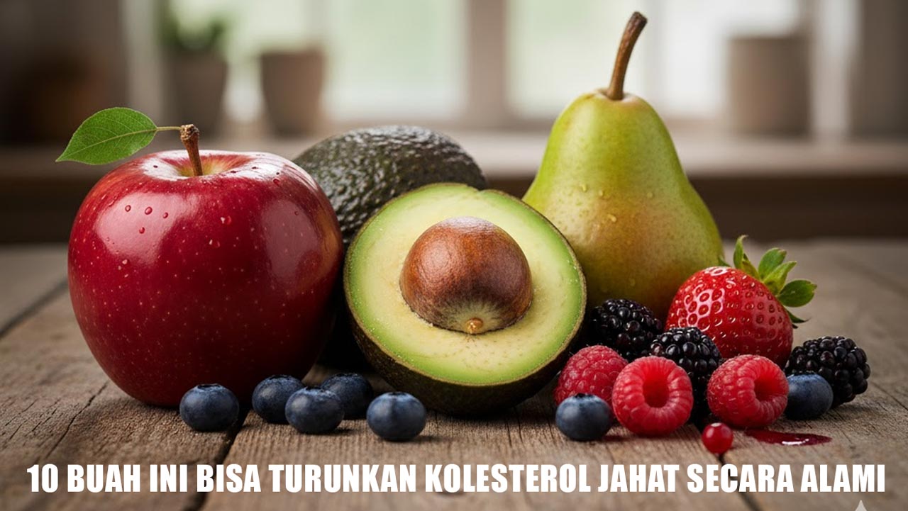 Bukan Obat, Tapi Ampuh! 10 Buah Ini Bisa Turunkan Kolesterol Jahat Secara Alami