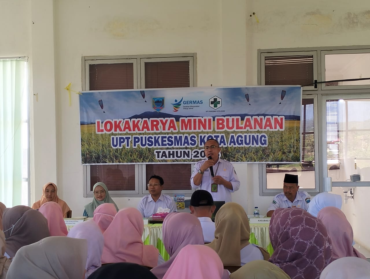PKM Kota Agung Lahat Gelar Lokakarya Mini Bulanan, H Dodi: Tingkatkan ...