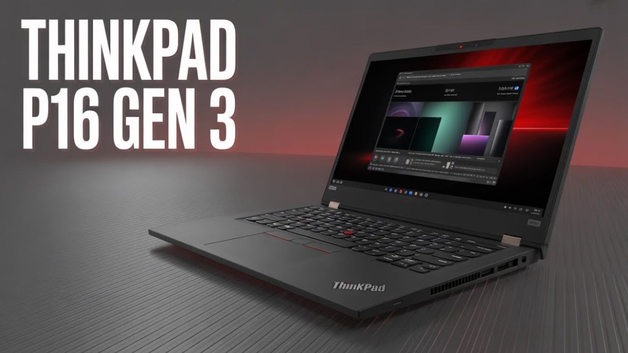 Lenovo ThinkPad P16 Gen 3, Laptop Workstation Tercanggih untuk Para ...