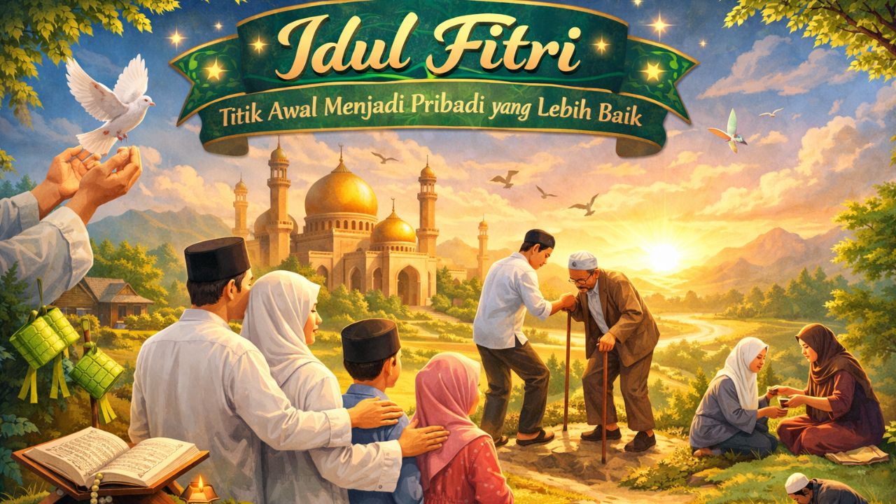 Idul Fitri Sebagai Titik Awal Menjadi Pribadi yang Lebih Baik
