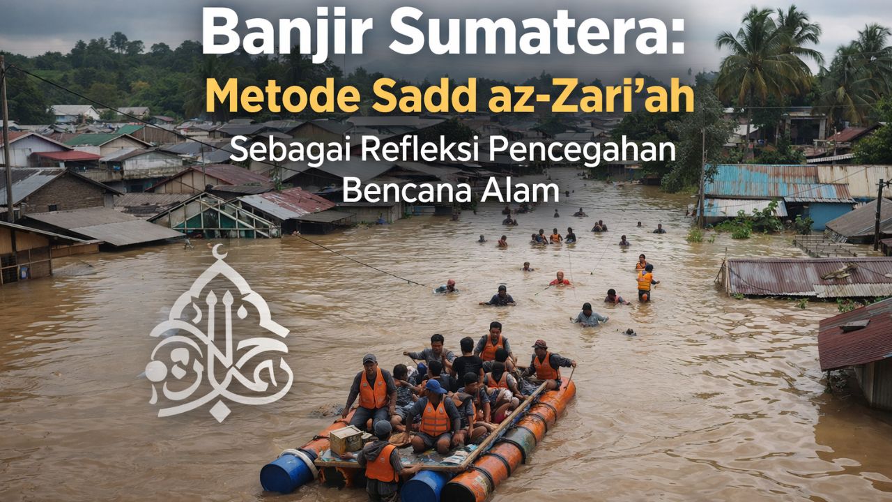 Banjir Sumatera: Pemikiran Sadd az-Zari‘ah Sebagai Refleksi Pencegahan ...