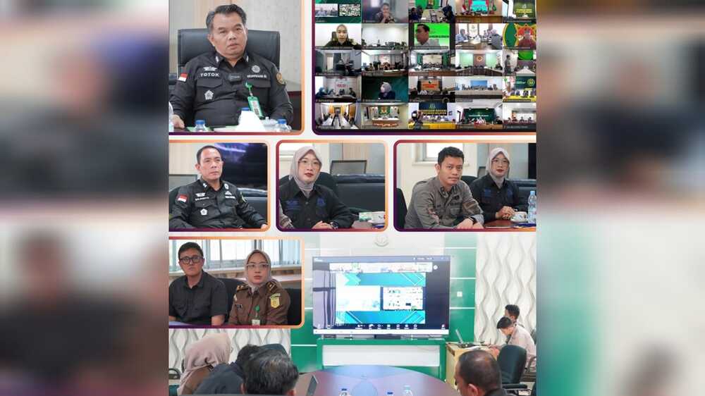 Ada Pengarahan Jam Intel, Pejabat Kejati Sumsel Ini Mengikutinya