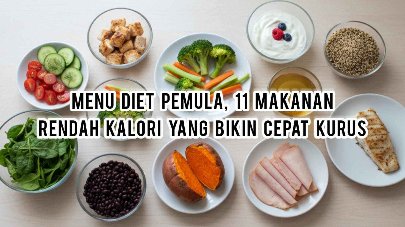 Menu Diet Pemula, 11 Makanan Rendah Kalori yang Bikin Cepat Kurus