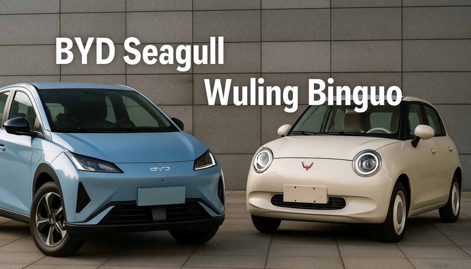 BYD Seagull vs Wuling Binguo, Duel Mobil Listrik Mungil Bergaya ...
