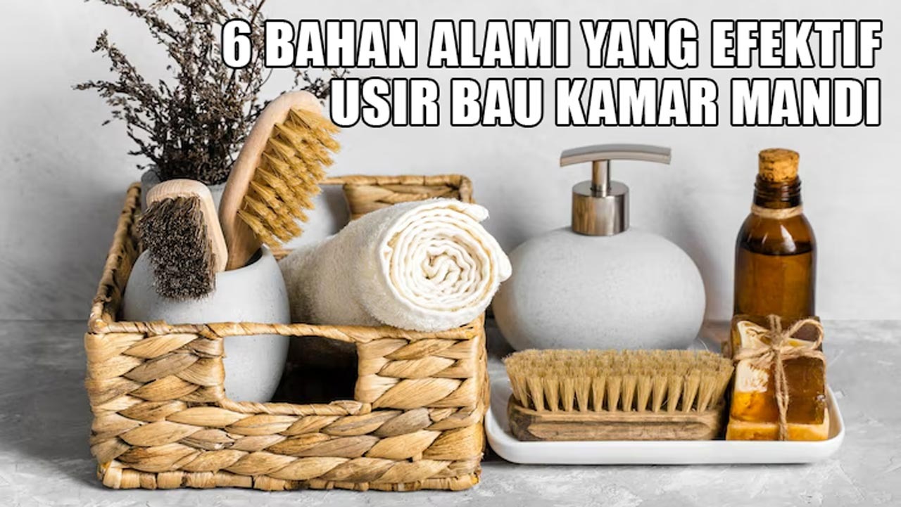 6 Bahan Alami yang Efektif Usir Bau Pesing di Kamar Mandi, Gak Perlu ...