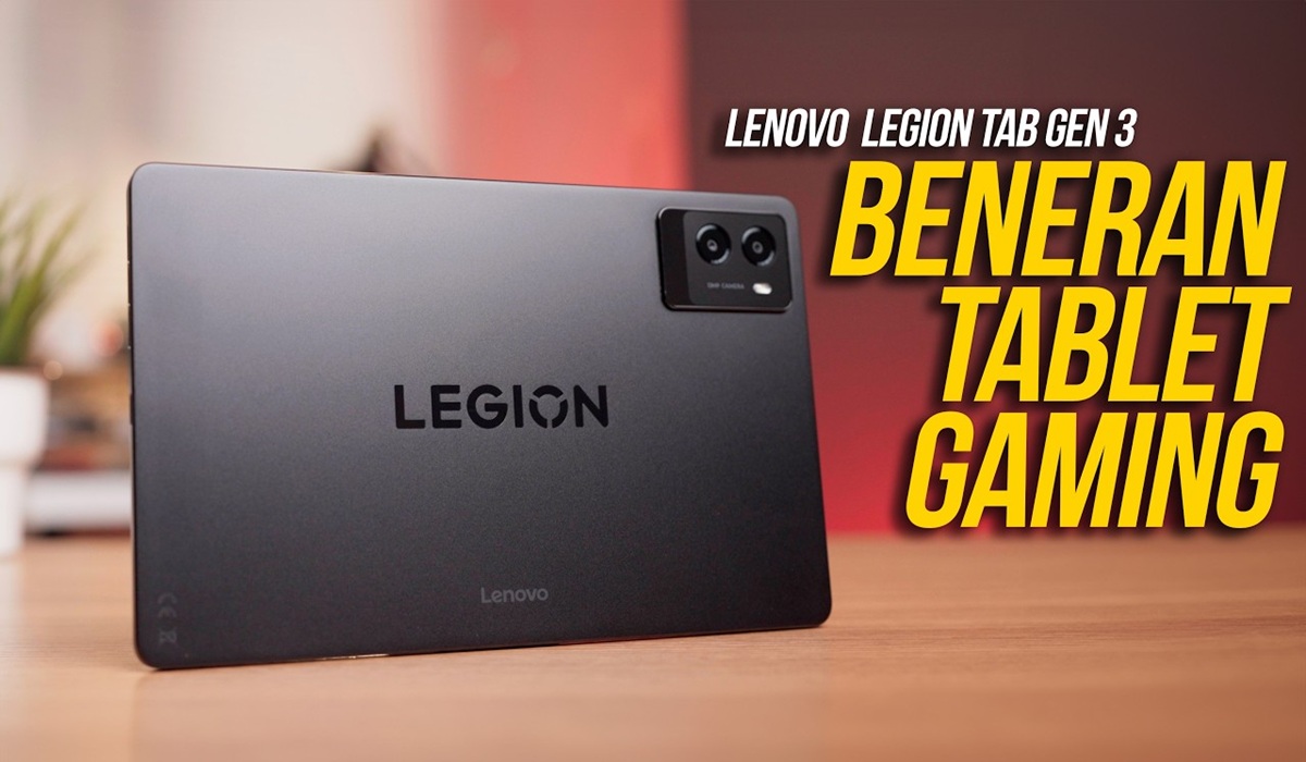 SI KECIL PALING GANAS! Lenovo Legion Tab Gen 3: Tablet Gaming Android ...