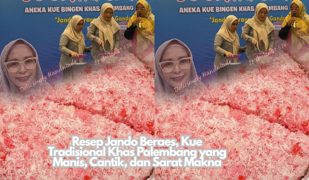 Resep Jando Beraes, Kue Tradisional Khas Palembang yang Manis, Cantik ...
