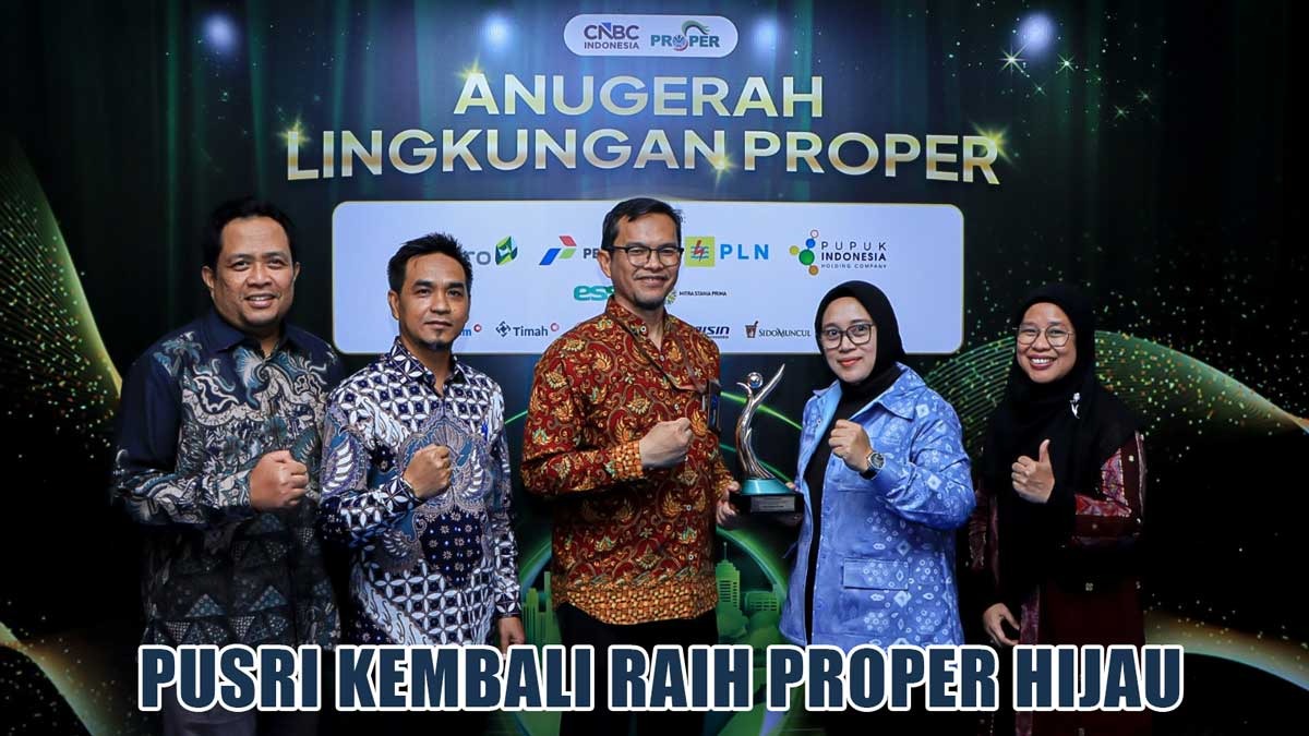 Keren! PT Pusri Palembang Raih PROPER Hijau, Bukti Nyata Komitmen ...