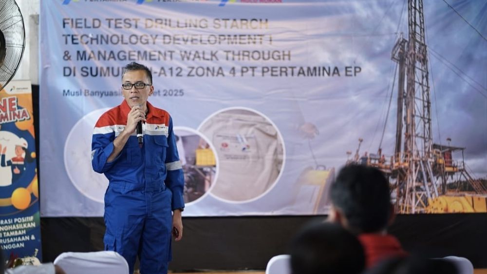 PEP Ramba Field Dorong Inovasi, Gunakan Sagu dalam Aktivitas Pemboran