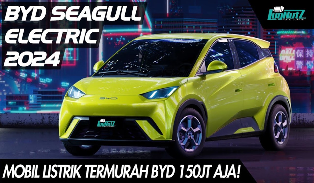 Mobil Listrik Termurah! BYD Seagul Electric Cuma Rp 150 Juta, Siap ...
