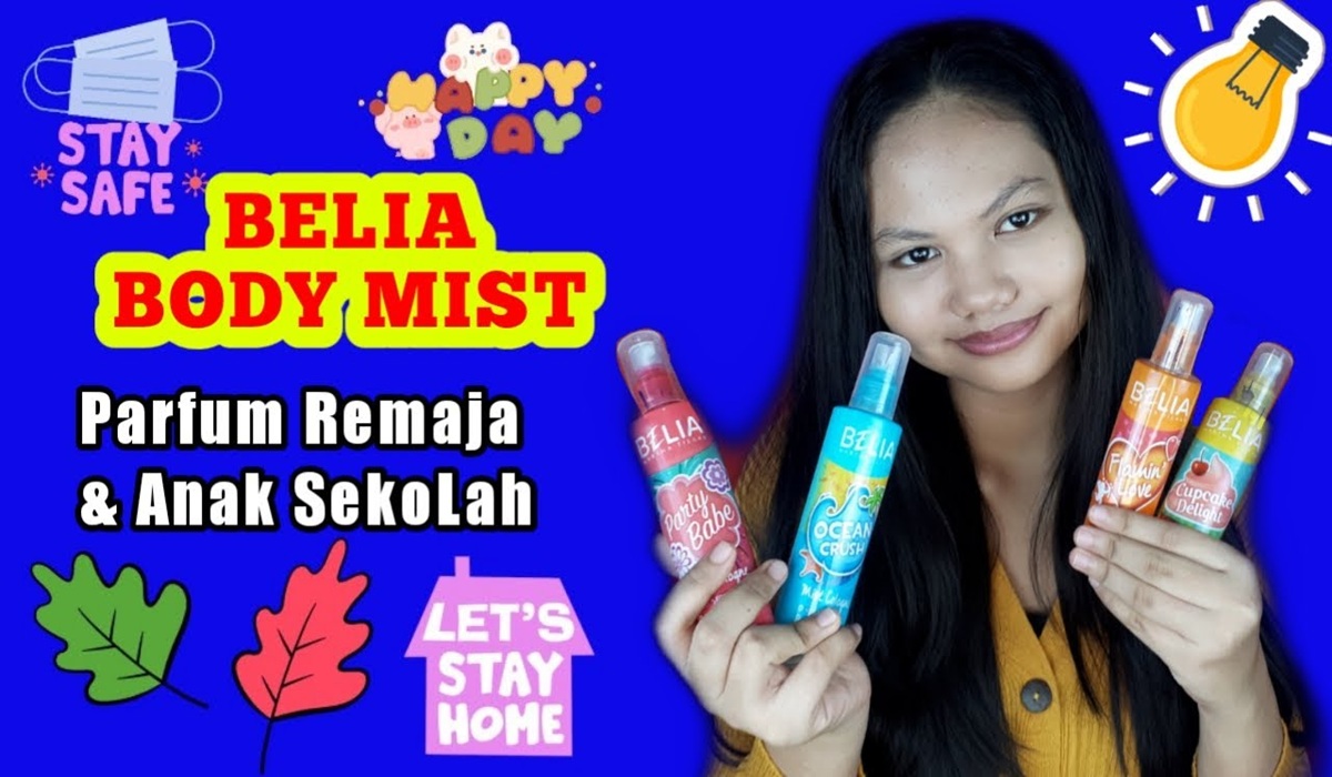 BELIA Body Mist! Pilihan Parfum Remaja dan Anak Sekolah Harga Terjangkau