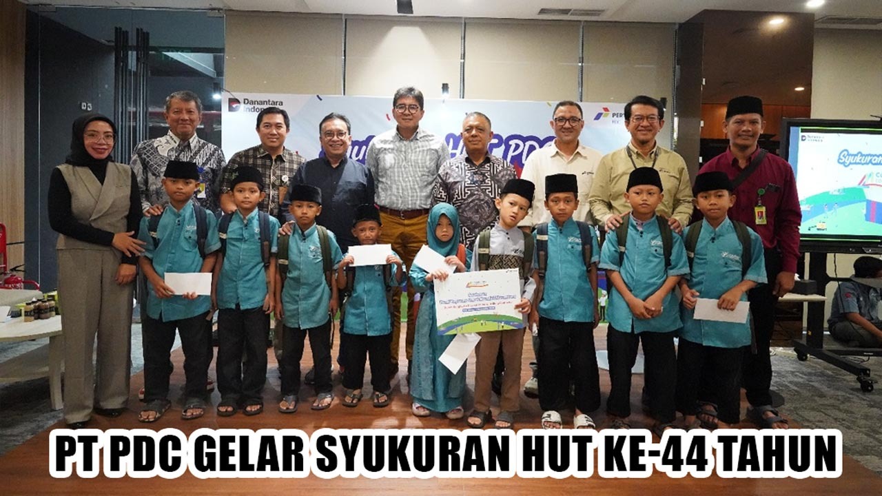 Sederhana dan Sarat Makna, PT PDC Gelar Syukuran HUT ke-44 Tahun