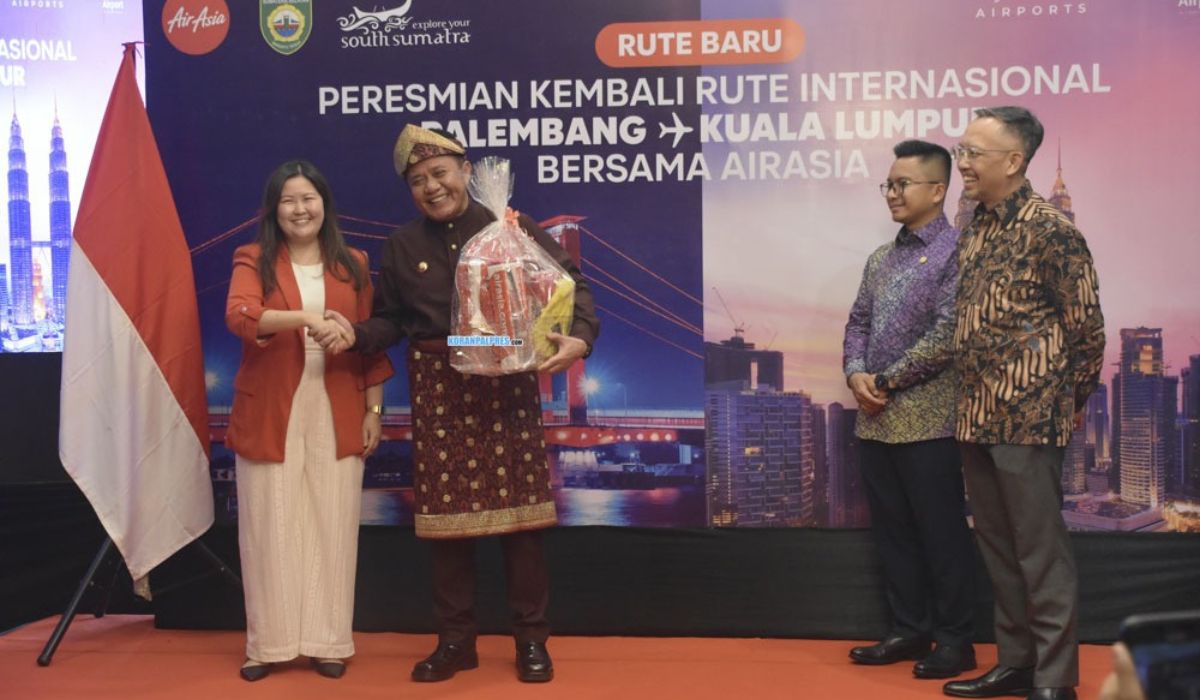 Gubernur Herman Deru Sambut Gembira Rute Internasional Palembang–Kuala Lumpur, Harga Tiket Cuma ...
