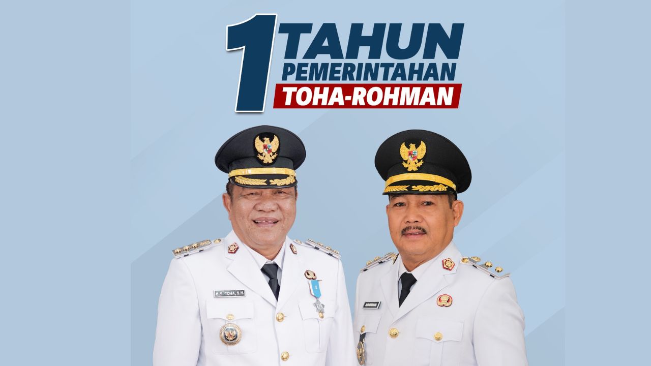 Satu Tahun Kepemimpinan Toha-Rohman: Utang Rp 350 Miliar Lunas ...