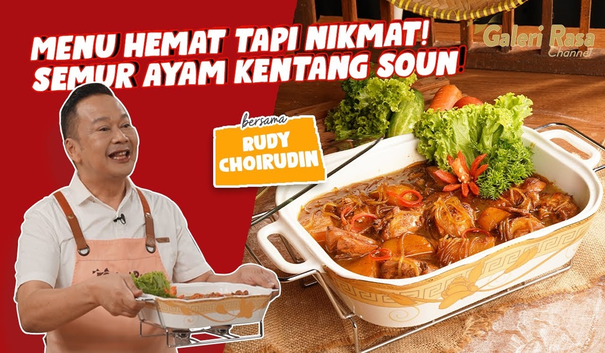 Menu Hemat Rasa Sultan! Semur Ayam Kentang Soun Spesial Rudy Choirudin ...