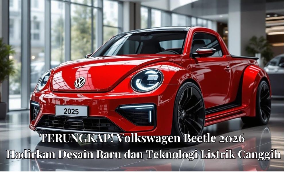 TERUNGKAP! Volkswagen Beetle 2026 Hadirkan Desain Baru dan Teknologi ...