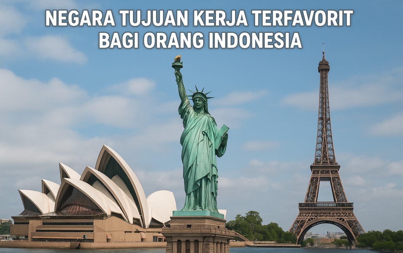 5 Negara Tujuan Kerja Terfavorit bagi Orang Indonesia, Kesempatan Besar ...
